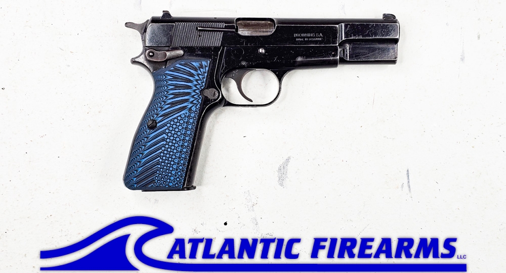 FN/Browning HiPower 9mm Surplus Pistol - AtlanticFirearms.com