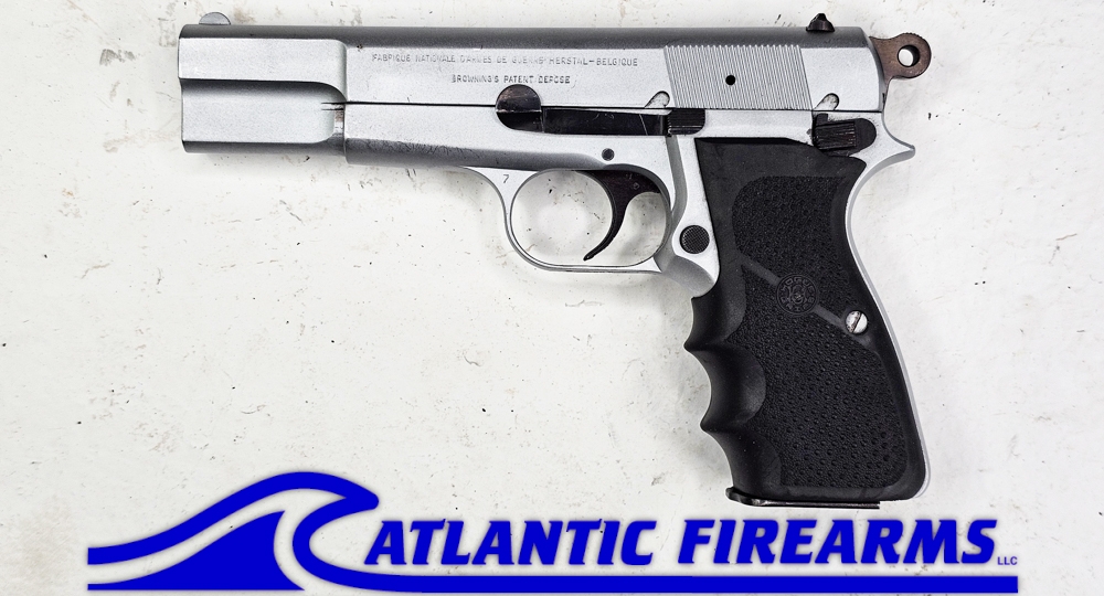 FN Herstal HP 35 Silver Finish - AtlanticFirearms.com