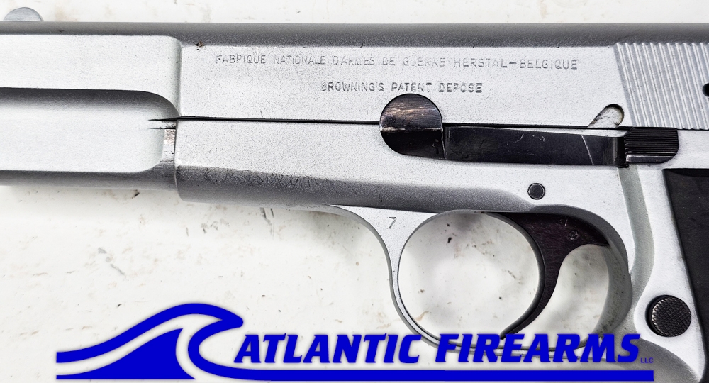 FN Herstal HP 35 Silver Finish - AtlanticFirearms.com