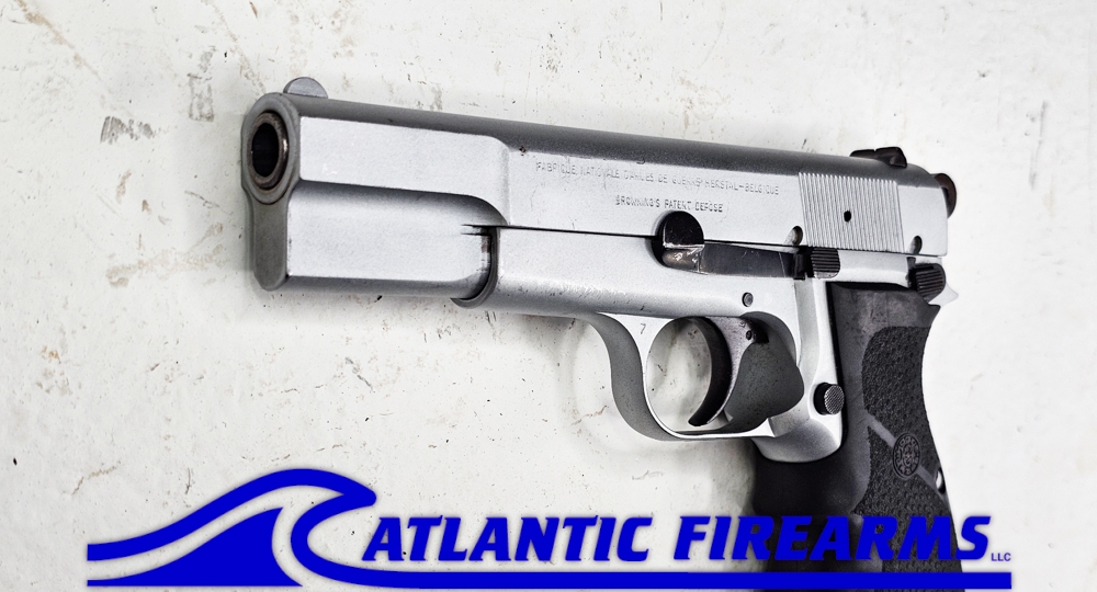 FN Herstal HP 35 Silver Finish - AtlanticFirearms.com