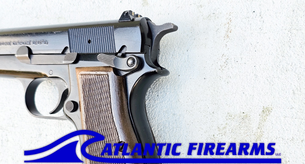 FN Hi Power 9mm Pistol - Surplus - Black, Very Good to Excellent ...