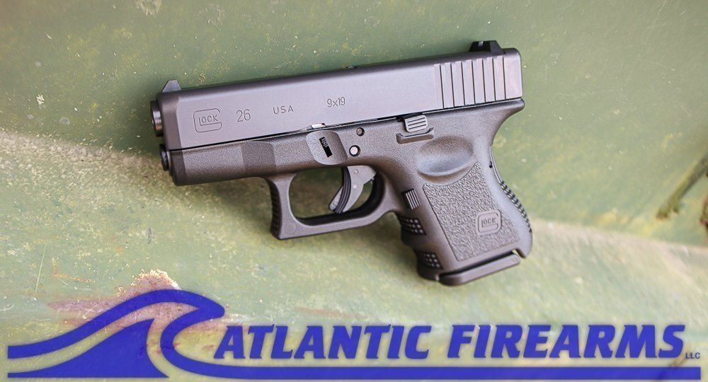 Glock 26 9MM Compact Pistol - AtlanticFirearms.com