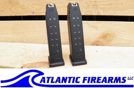 Glock 21 Factory 13 Round Magazine 2 Pack - AtlanticFirearms.com