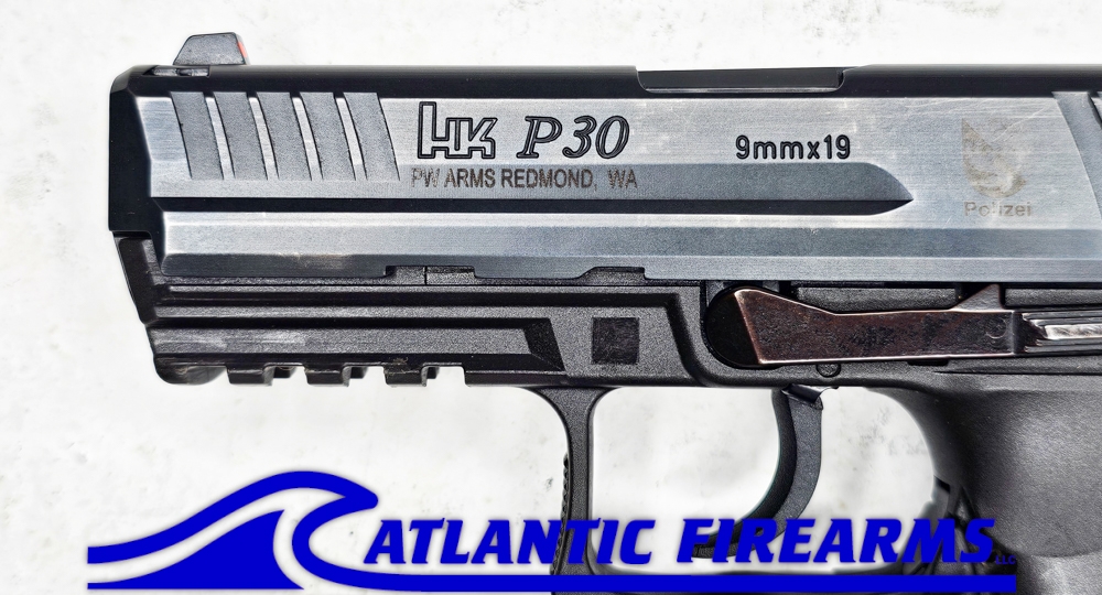 HK P30 V4 Polizei Police Pistol - AtlanticFirearms.com