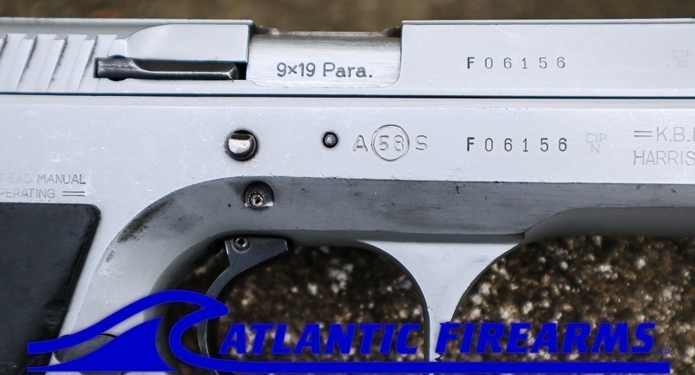 IMI Jericho 91F Nickel w/ Two Import Markings - AtlanticFirearms.com