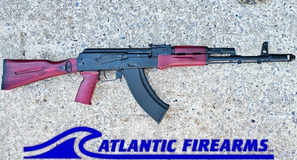 KR-103 Red Wood Side Folder AK47 - AtlanticFirearms.com