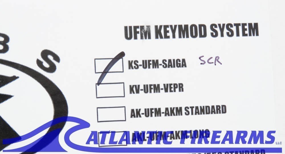 Krebs Custom UFM Keymod System With Screws for Saiga Rifles ...