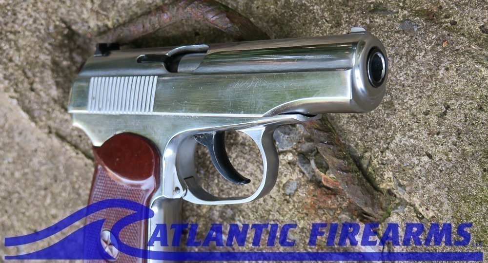 Arsenal Bulgaria Chrome Makarov Pistol 9mmx18 For Sale ...