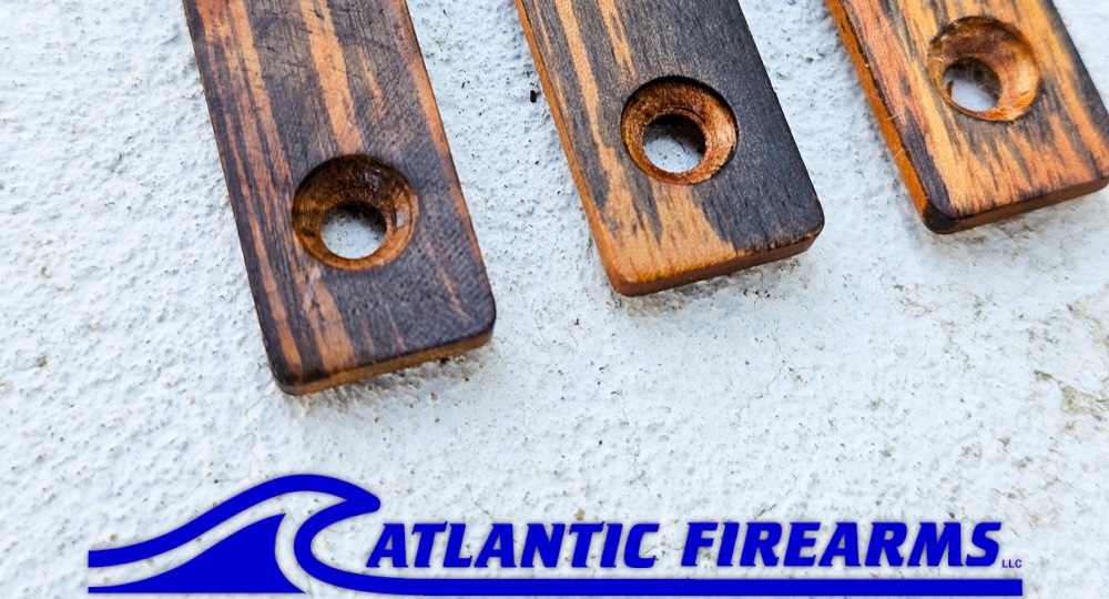 Tiger Walnut MLOK 2 Slot Grip Stop - AtlanticFirearms.com