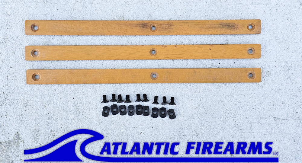 MLOK Wood Grip Stop 6 Slot- Blonde - AtlanticFirearms.com