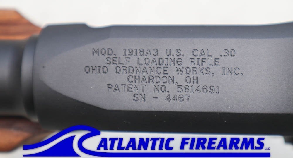 Ohio Ordnance 1918A3 BAR Rifle - AtlanticFirearms.com