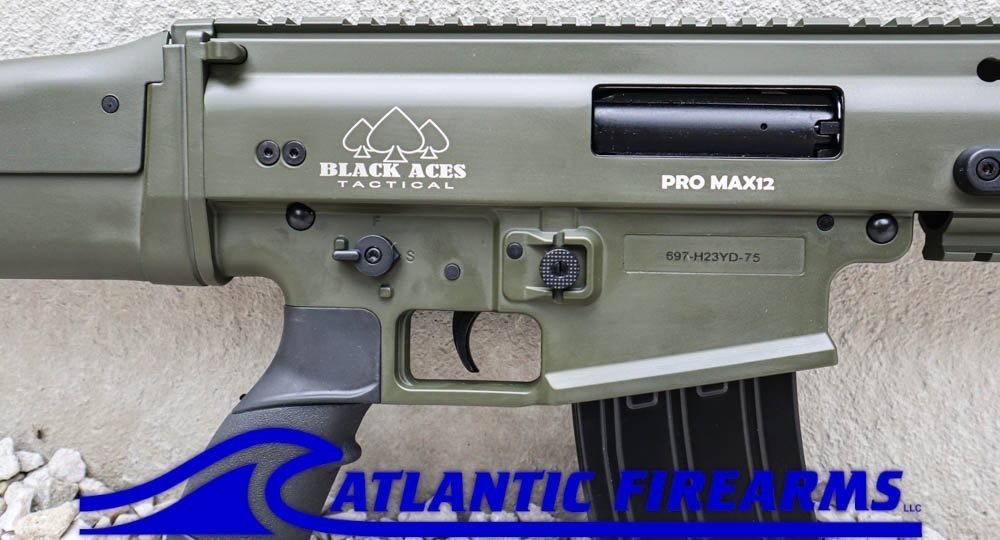 Black Aces Pro Max 12 Tactical Shotgun - AtlanticFirearms.com