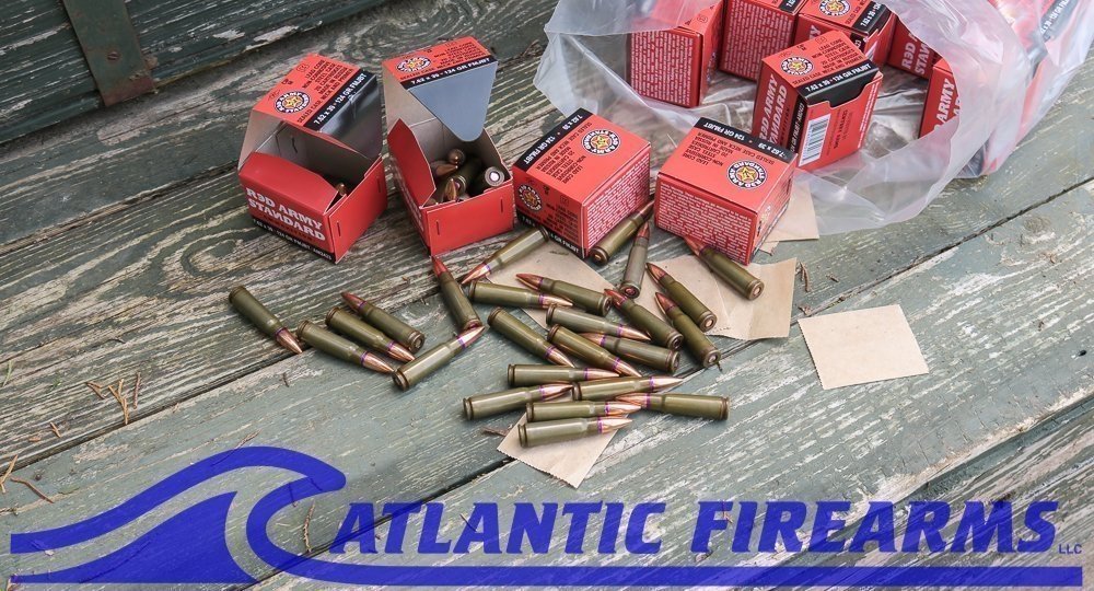 AK 47 Ammo 762x39 Red Army Standard 1000 Rnds - AtlanticFirearms.com