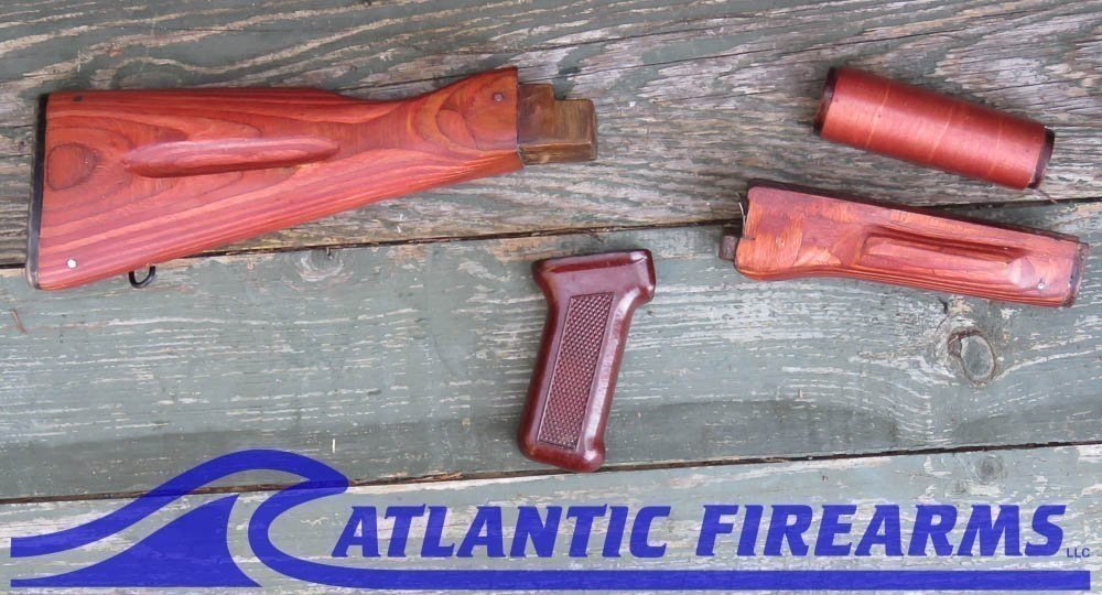 Russian AK74/AKM Surplus Wood Stock Set - AtlanticFirearms.com