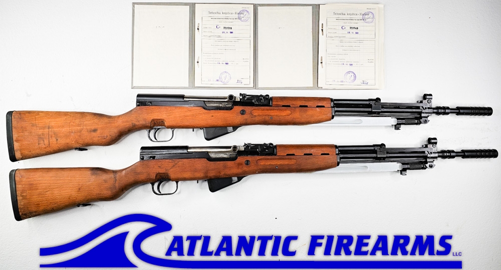 SKS M59/66 Rifle 2 PACK Consecutive Serial numbers Unissued ...