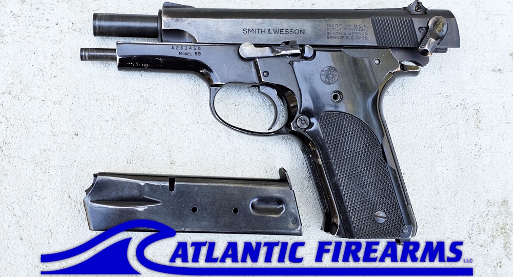 Smith & Wesson 59 9MM Pistol-GunSmith Special - AtlanticFirearms.com