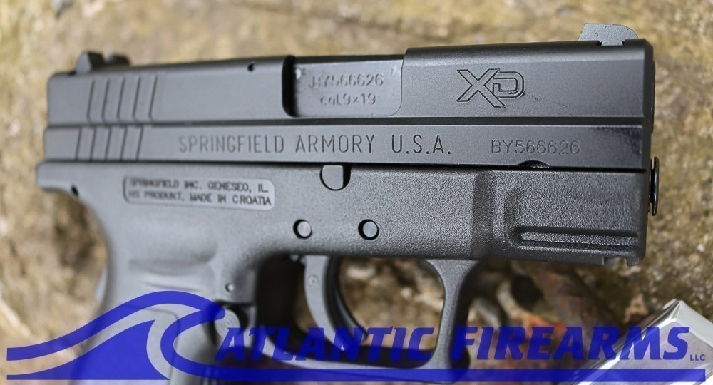 Springfield XD9 Essential Package 3" Pistol - AtlanticFirearms.com