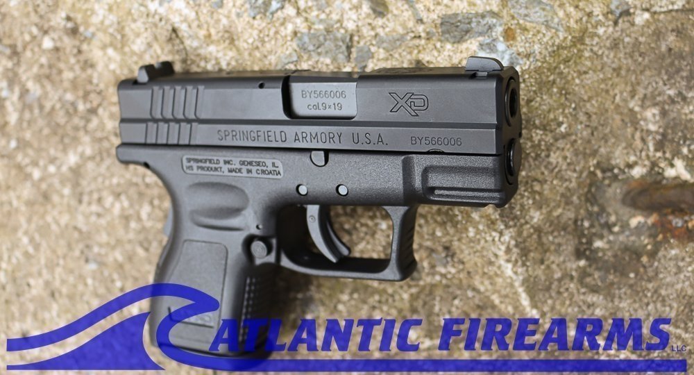 Springfield XD9 Sub Compact 9MM Pistol - AtlanticFirearms.com