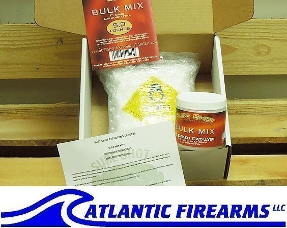 Sure Shot Exploding Targets 5lbs Bulk Mix Kit - AtlanticFirearms.com