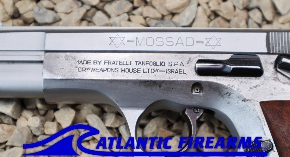 Tanfoglio Mossad Pistol-Nickel - AtlanticFirearms.com