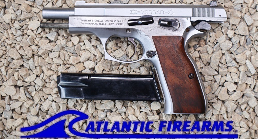 Tanfoglio Mossad Pistol-Nickel - AtlanticFirearms.com