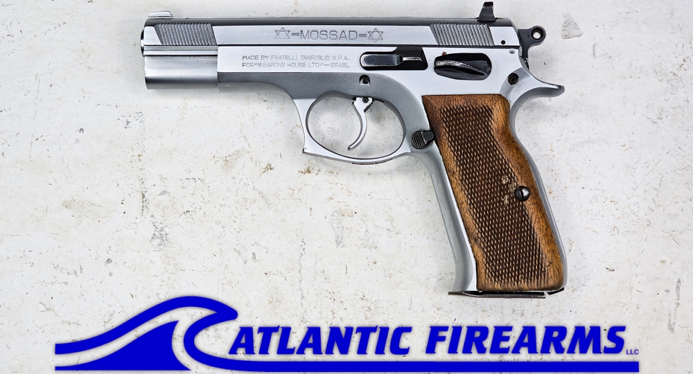 Tanfoglio Mossad Pistol-Nickel - AtlanticFirearms.com