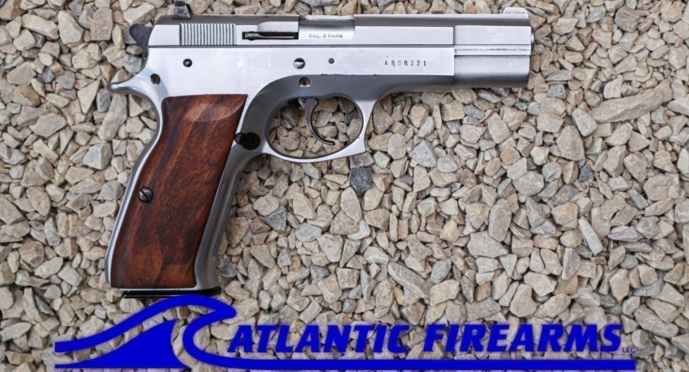 Tanfoglio Mossad Pistol-Nickel - AtlanticFirearms.com