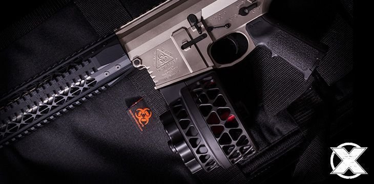 X-25 Skeletonized .308 AR 50 Round Drum Magazine - AtlanticFirearms.com