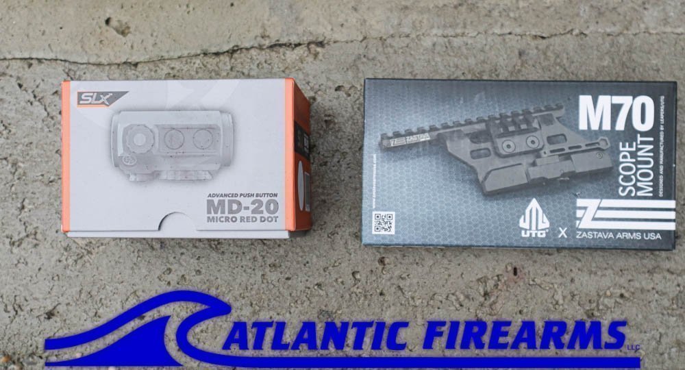 Zastava M70 Mount & MD-20 Micro Red Dot Combo-DEMO - AtlanticFirearms.com